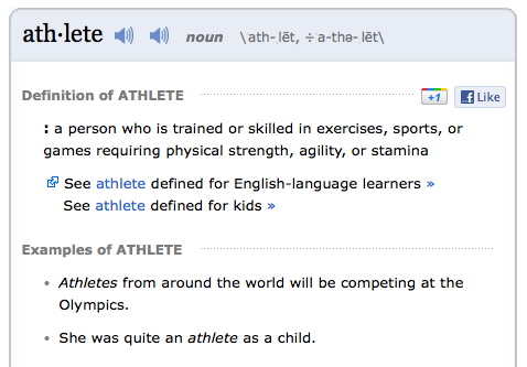 What is an Athlete Anyway? | The Accidentally Running Mama